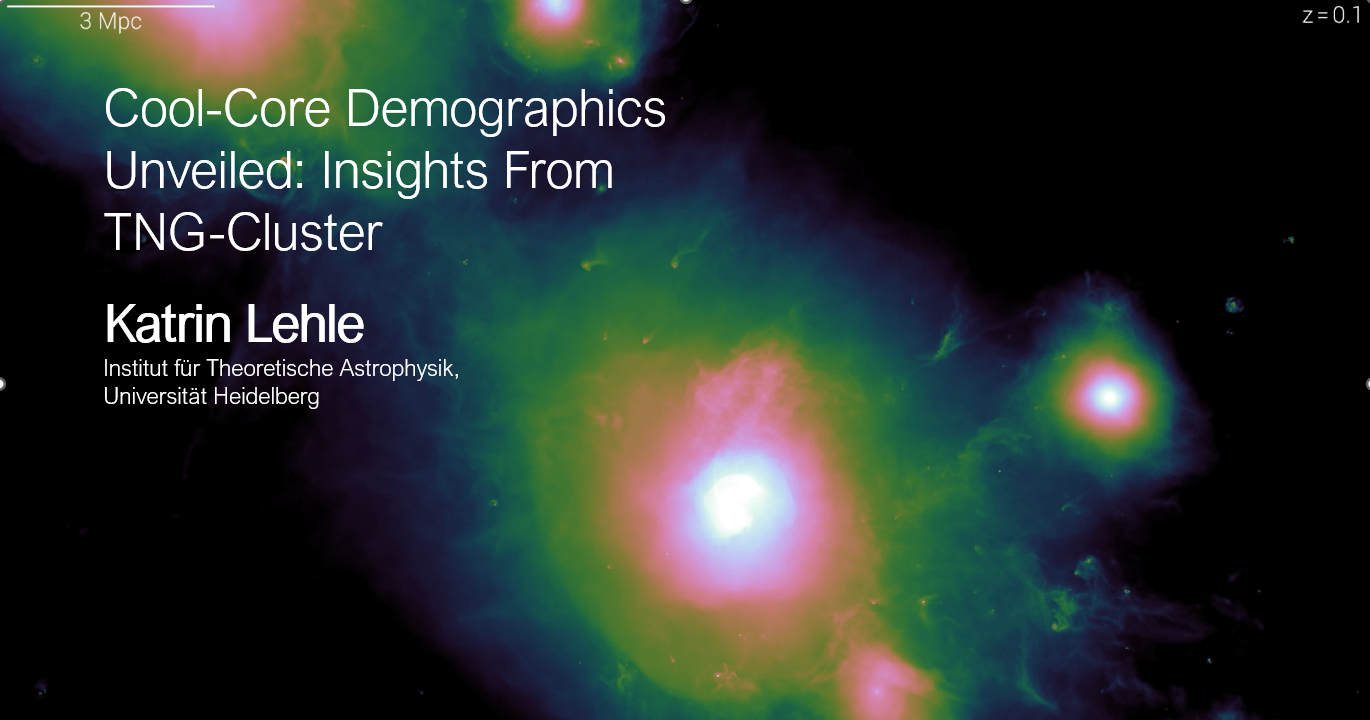 Cool-Core Demographics: Insights From TNG-Cluster | Katrin Lehle